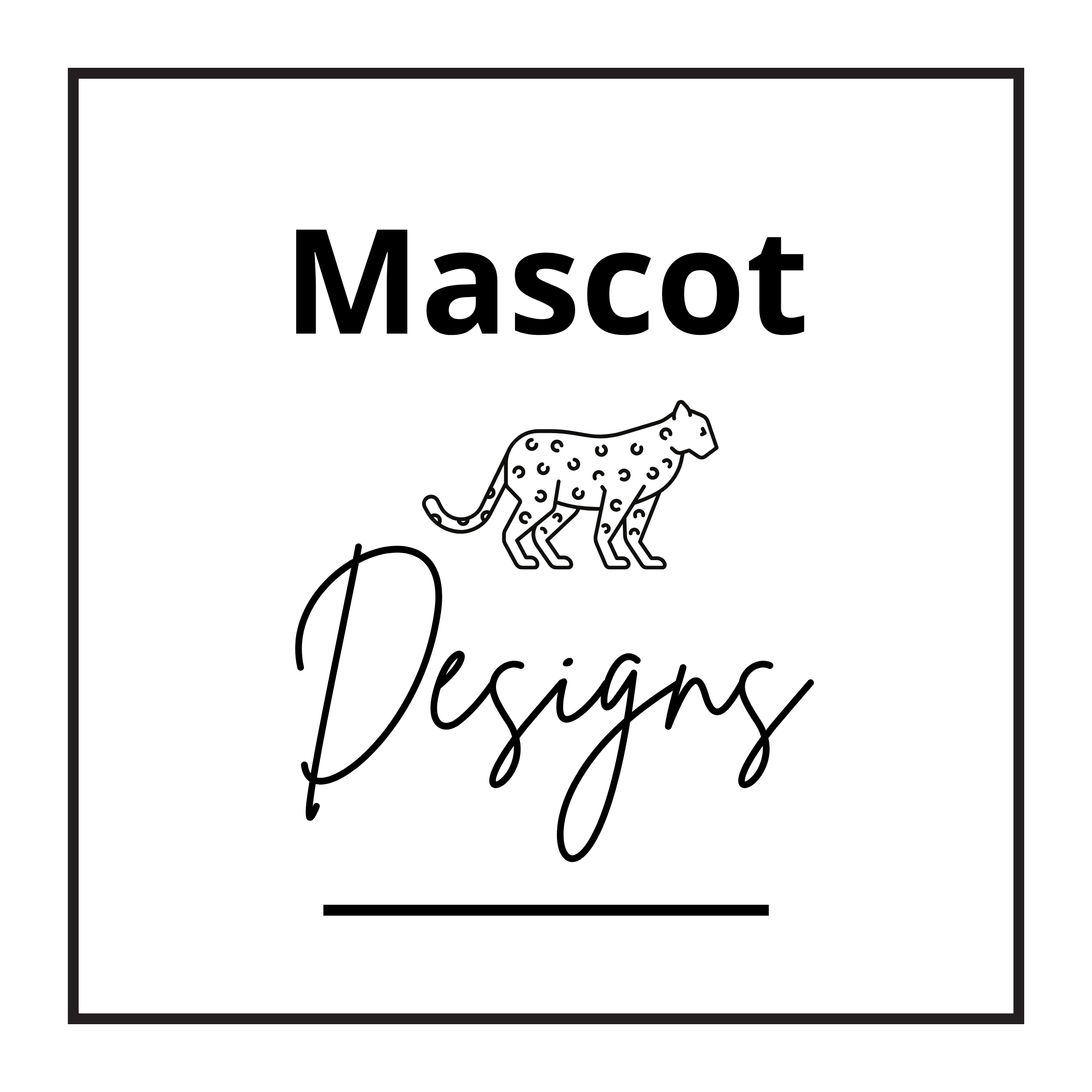 Rhinestone Mascot Designs – RhinestoneAlphabets